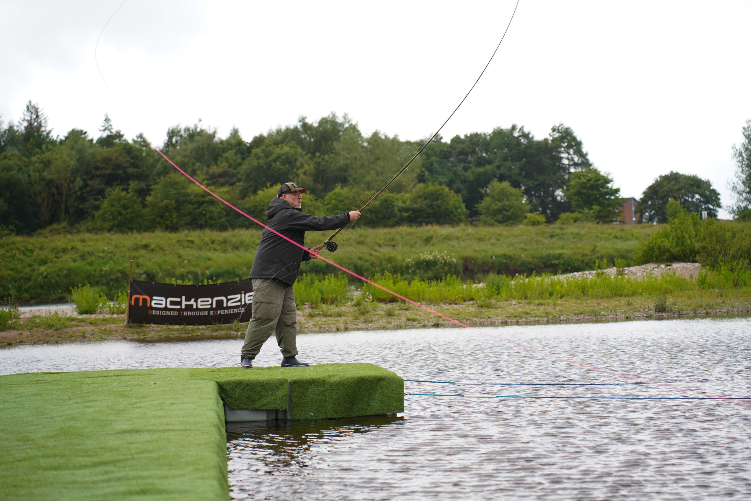 Fly Casting Competition Winners at Scottish Game Fair